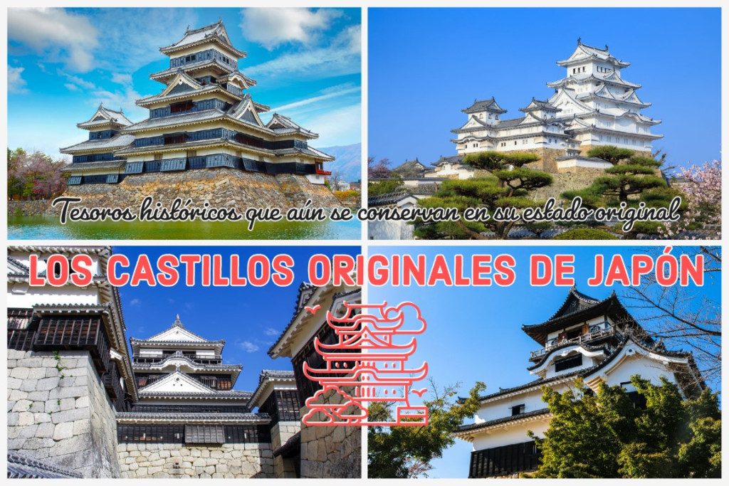 Los castillos originales de Japón